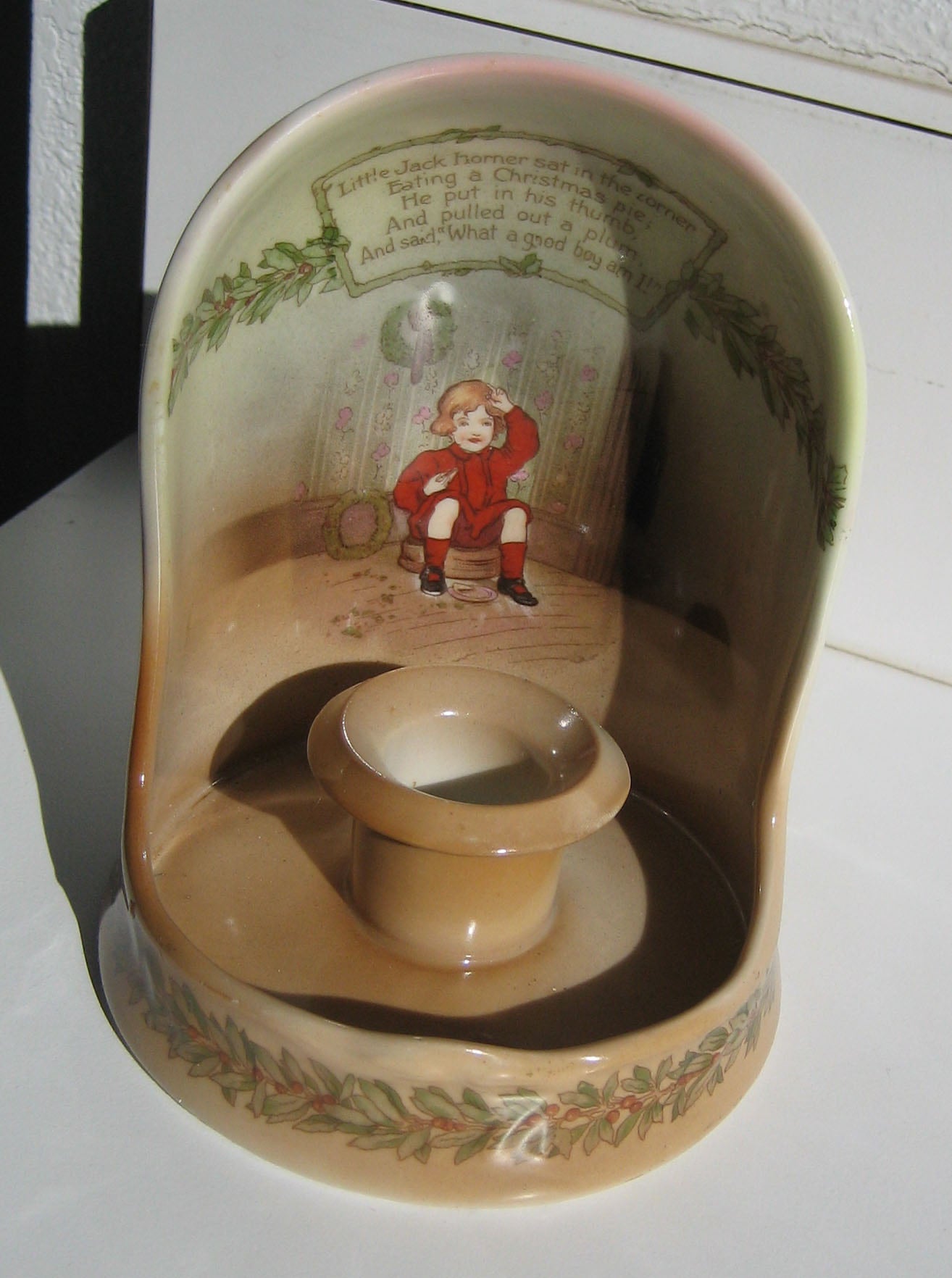 Antique Royal Bayreuth Little Jack Horner Christmas nursery rhyme ...