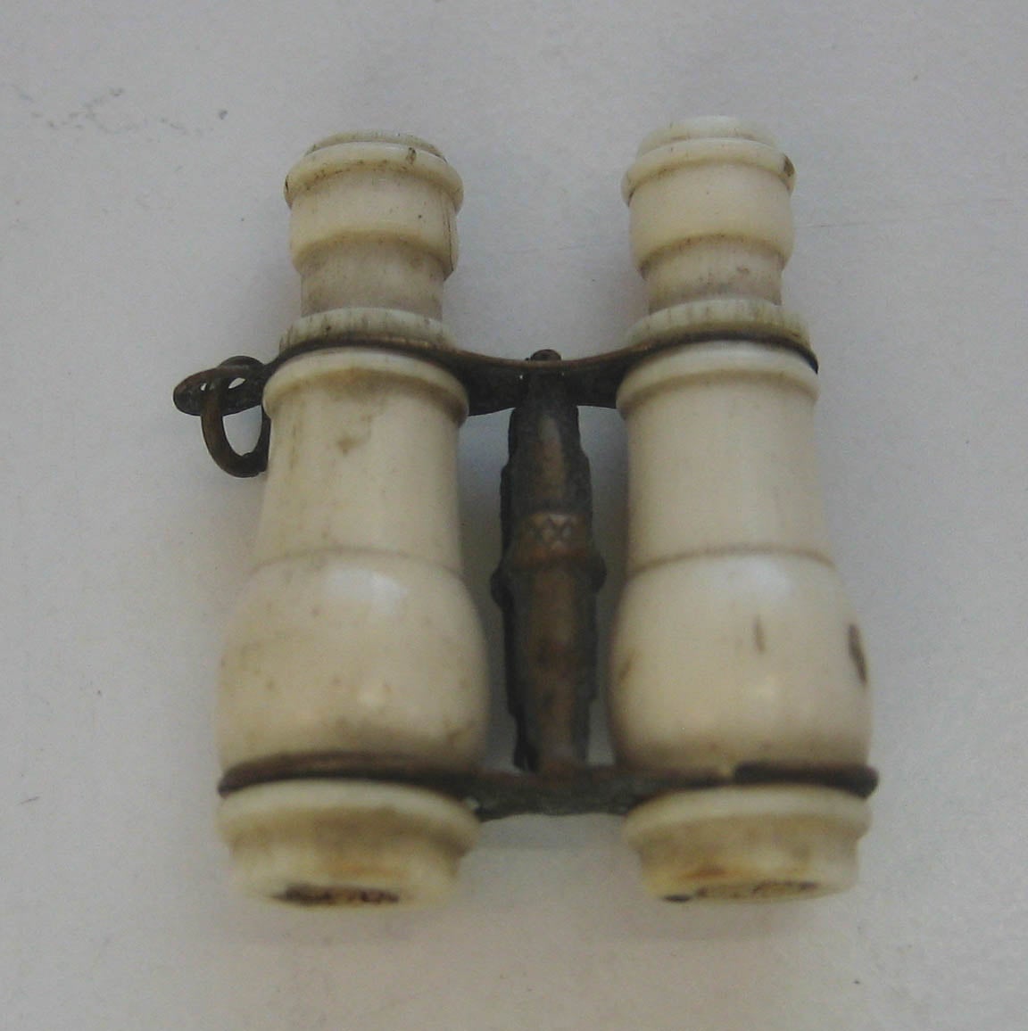 Antique doll French Fashion Bone miniature Stanhope binocular | Sondra ...